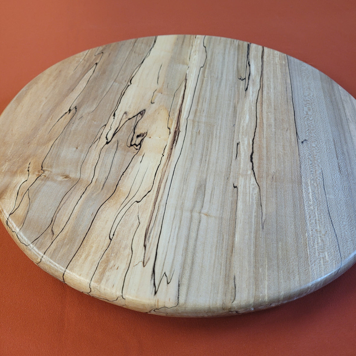 16" Spalted Maple Wood Lazy Susan (B) – LLB WoodWorx